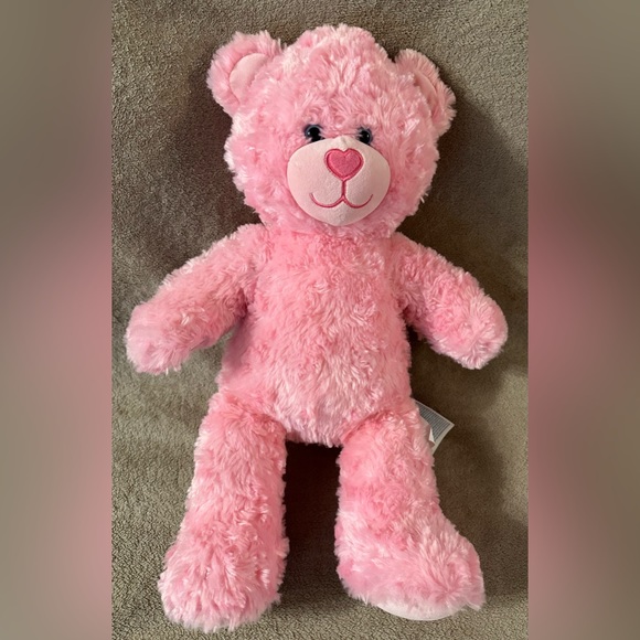 Build-A-Bear | Toys | Build A Bear Buildabear Stuffed Animal Pink Teddy Bear Plush Toy 8 | Poshmark